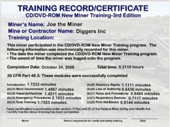 MSHA Part 46 New Miner Training DVD Videos | Mine Safety Institute