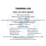 MSHA Part 46 New Miner Training & Certification | Mine Safety Institute